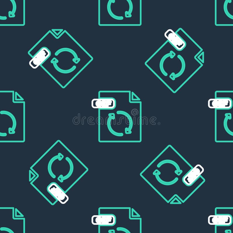 Line GIF File Document. Download Gif Button Icon Isolated Seamless ...