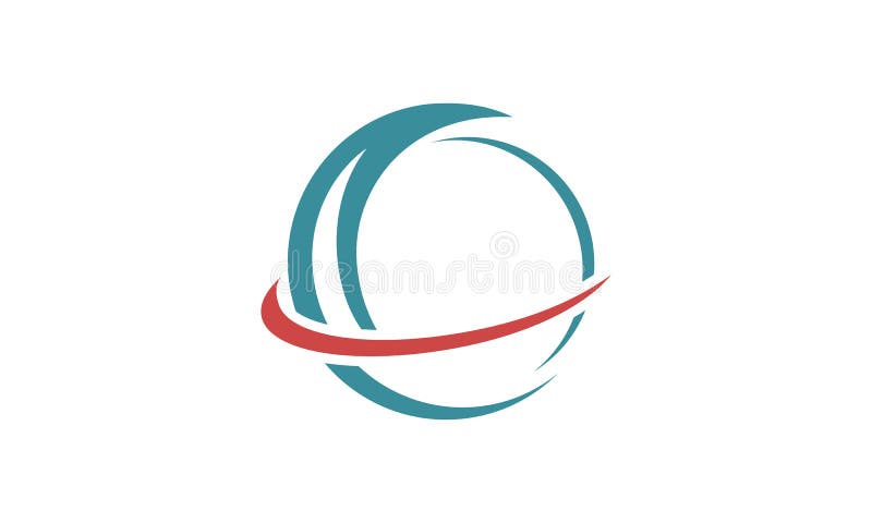 Line Globe Logo and Icon stock vector. Illustration of font - 248589221