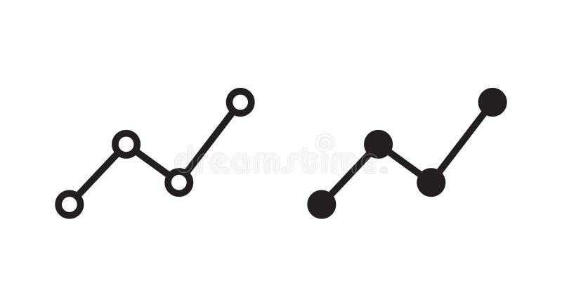 Line Graph Icon Vector. Growth Chart Sign Symbol Stock Vector ... Line Graph Icon Vector. Growth Chart Sign Symbol Stock Vector ...