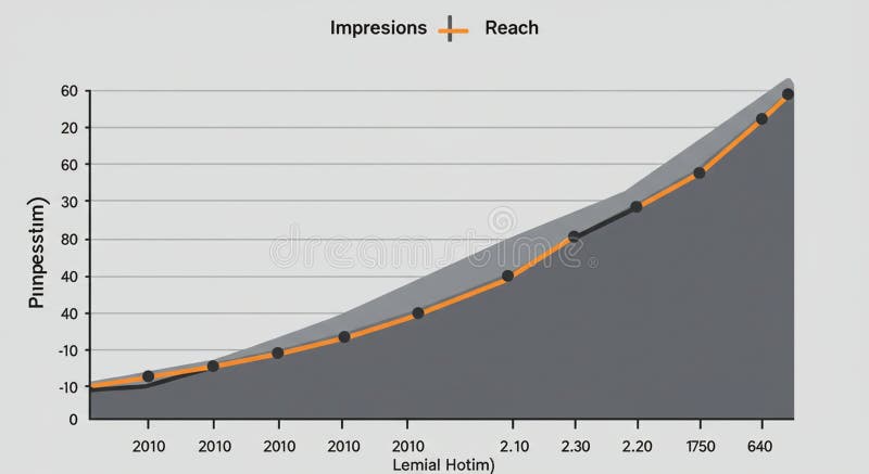 Line Graph Showing Data Trends Over Time with Two Lines Representing ...