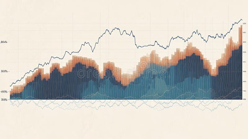 A Line Graph Visualization of Stock Price Trends Over the Last Five ...