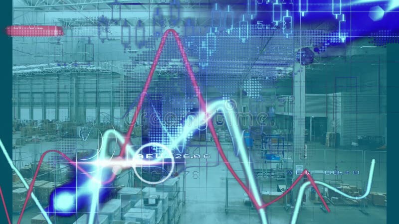 Line Graphs Emerging Triggered by Peak Drop Visualizing Logistics ...