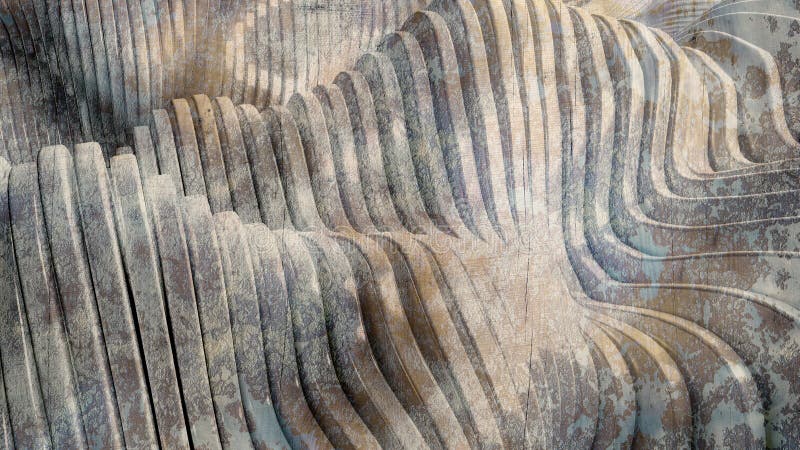 Line Grunge Texture Background. 3d Illustration, 3d Rendering Stock ...