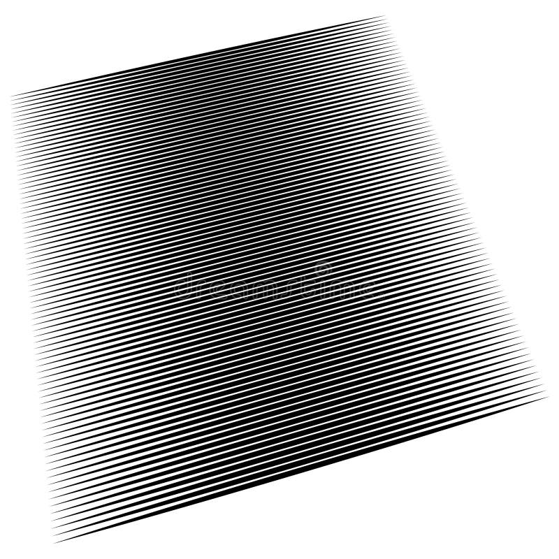 Line Halftone, Lines Pattern. Horizontal Parallel Straight Stripes ...