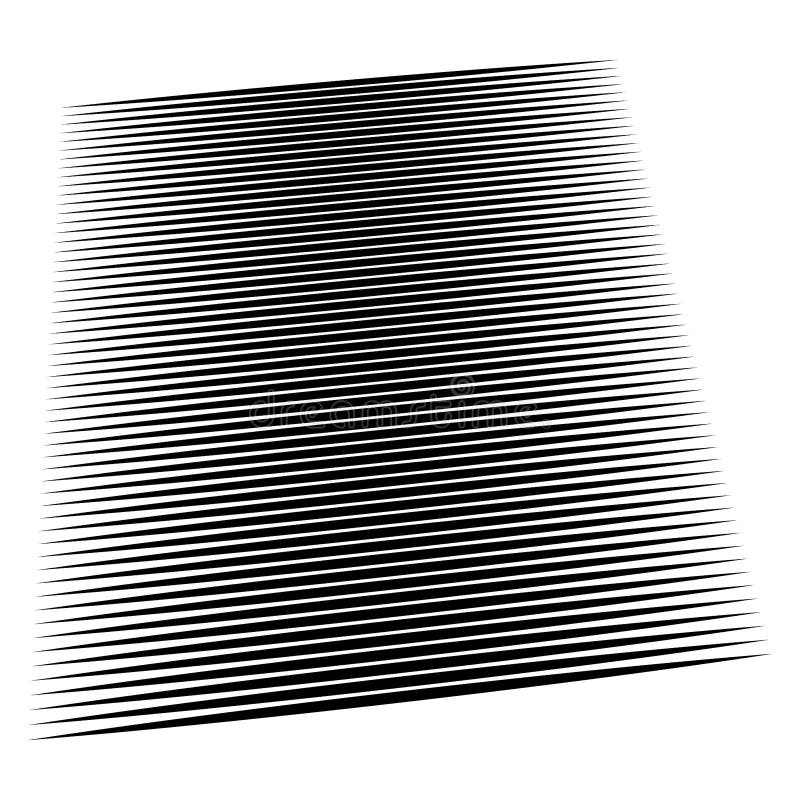 Line Halftone, Lines Pattern. Horizontal Parallel Straight Stripes ...