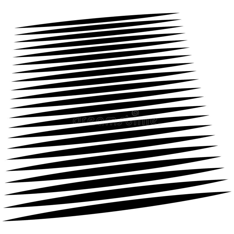 Line Halftone, Lines Pattern. Horizontal Parallel Straight Stripes ...
