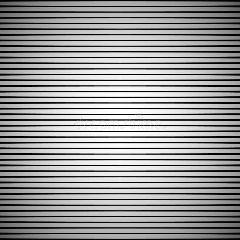 Line Halftone Pattern with Gradient Effect. Horizontal Lines in Black ...