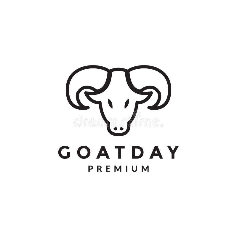 Head Goat Pygmy Logo Stock Illustrations – 13 Head Goat Pygmy Logo ...