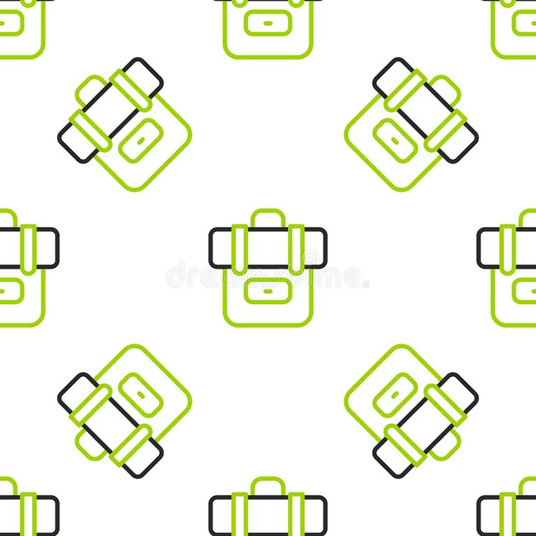 Backpacking Background Pattern Stock Illustrations – 418 Backpacking ...