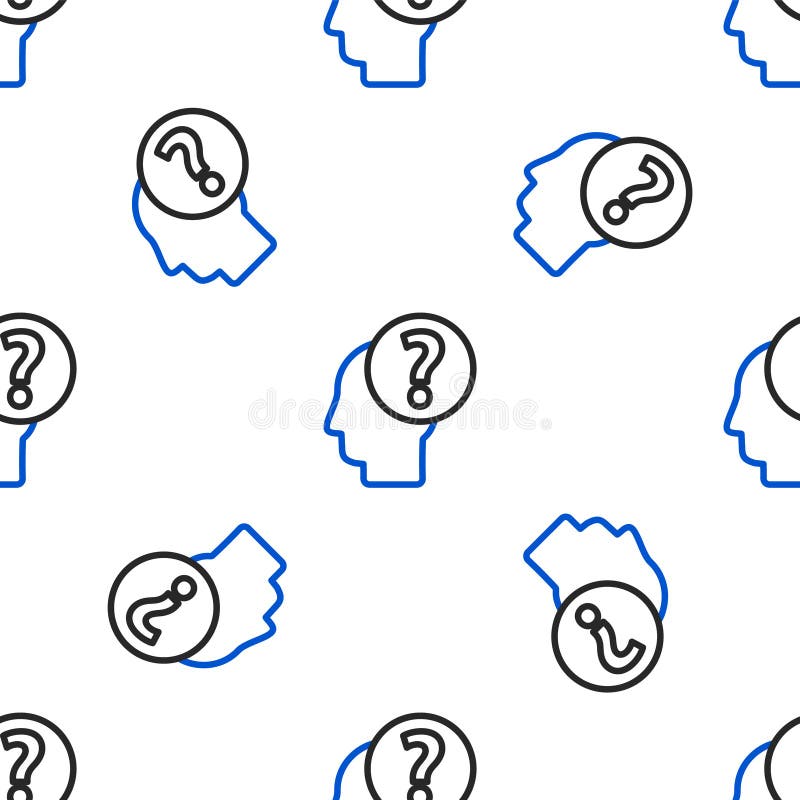 Head Question Mark Outline Icon Stock Illustrations – 2,659 Head ...