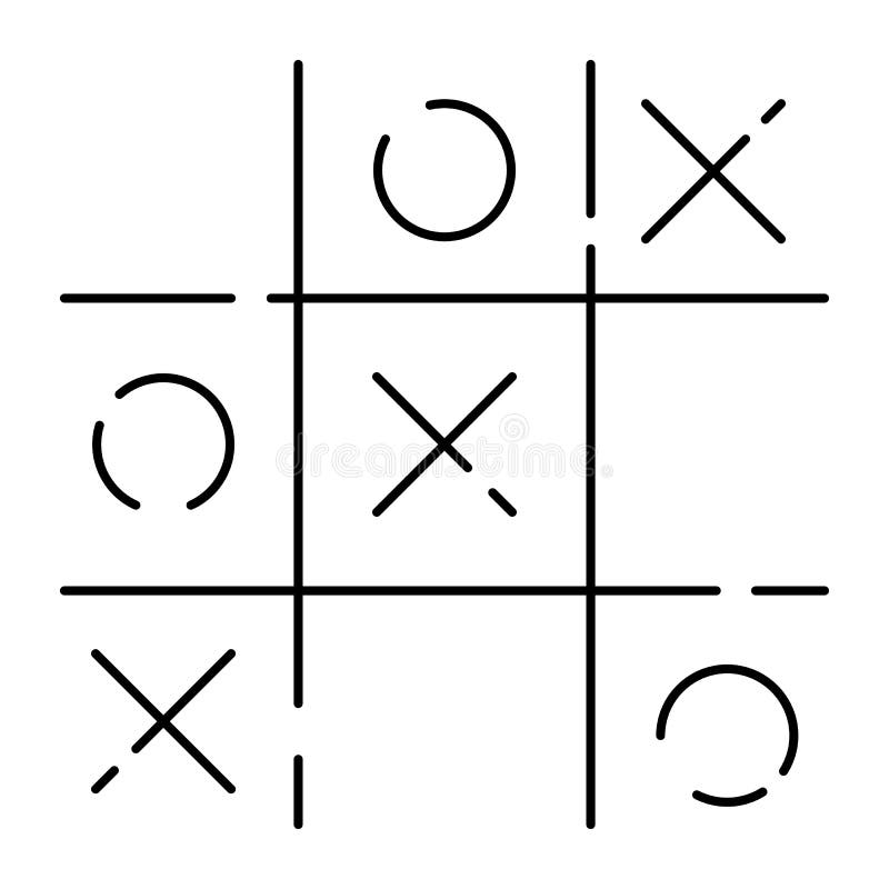 Line Icon Board Game or Table Game Element Fun and Activity Vector ...