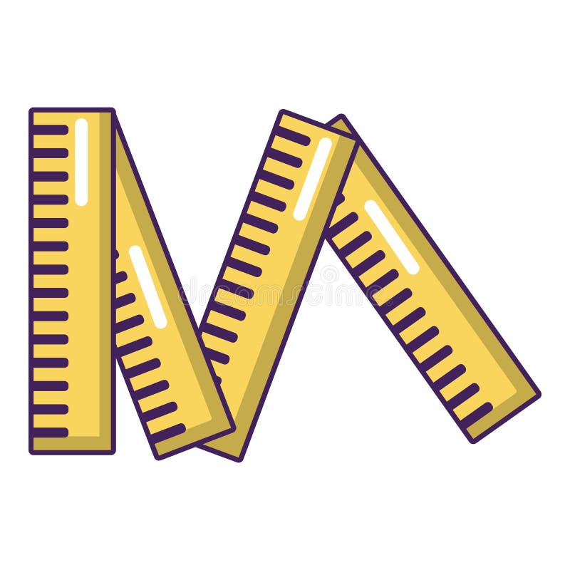 Line icon, cartoon style. stock vector. Illustration of sign - 106950608