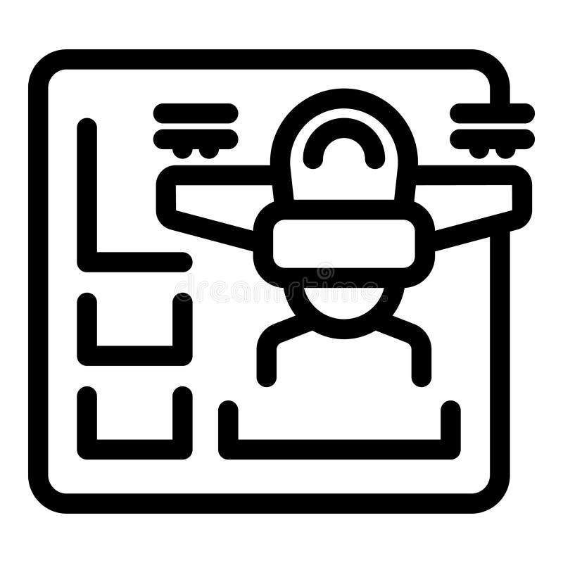 Drone Pilot Wearing Vr Headset Controlling Aircraft Flight with Remote ...