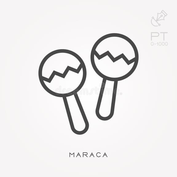 Simple Maracas Stock Illustrations – 1,043 Simple Maracas Stock ...