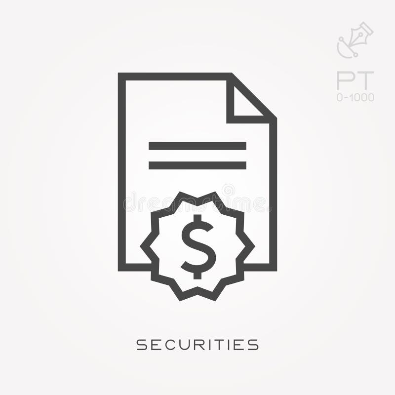 Securities Icon Stock Illustrations – 2,539 Securities Icon Stock ...