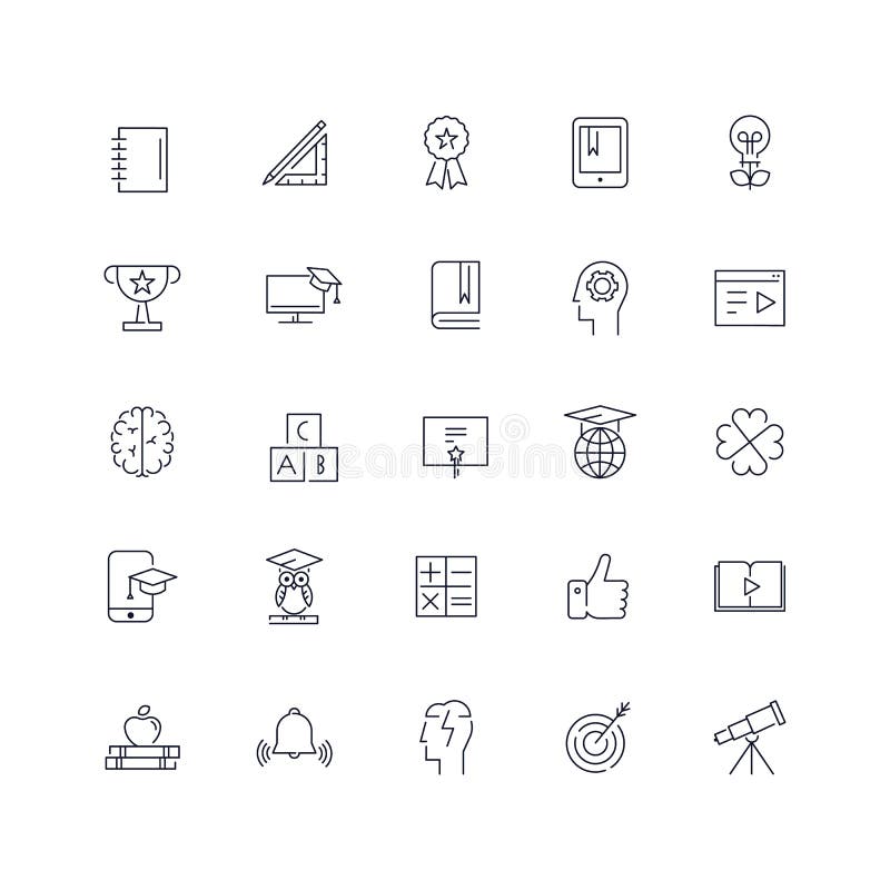 Photo and Video Editor White Glyph Ui Icons Set for for Dark, Light ...