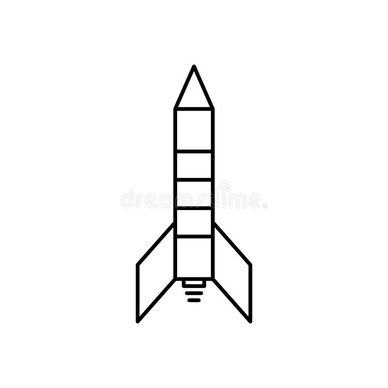Rocket Outline Stock Illustrations – 38,010 Rocket Outline Stock ...