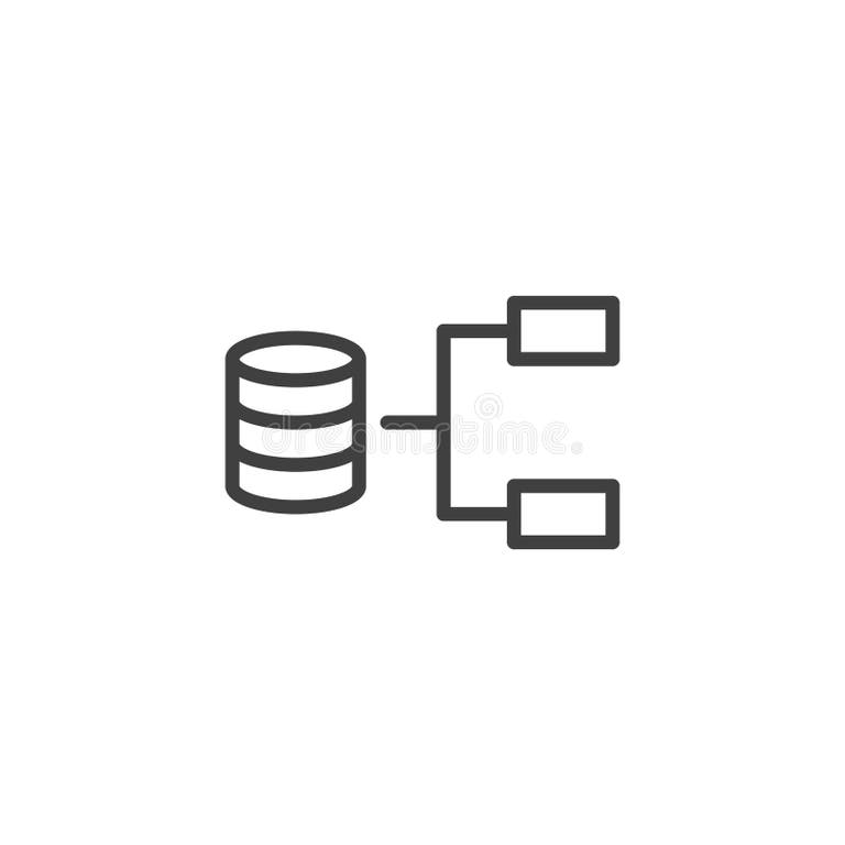 Stacked Database Cylinders Stock Illustrations – 28 Stacked Database ...