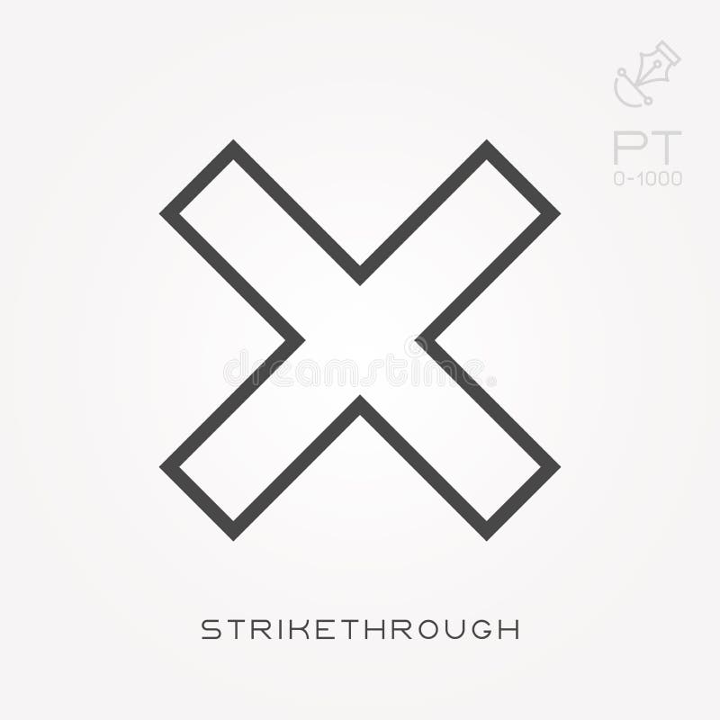 Red Strikethrough Circle Stock Illustrations – 124 Red Strikethrough ...