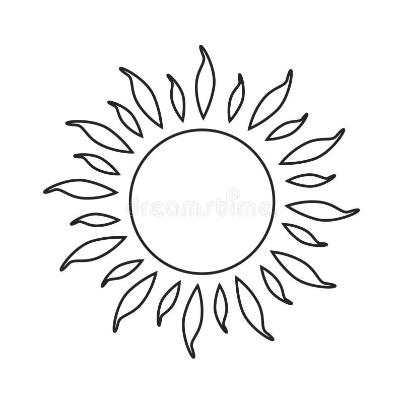 Free Sun Line Divider Clipart