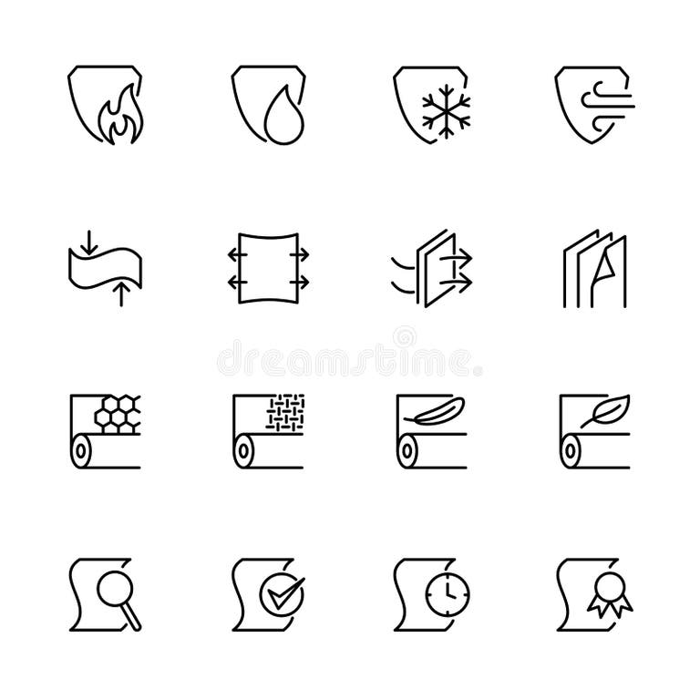 Fabric Function Icon Stock Illustrations – 155 Fabric Function Icon ...