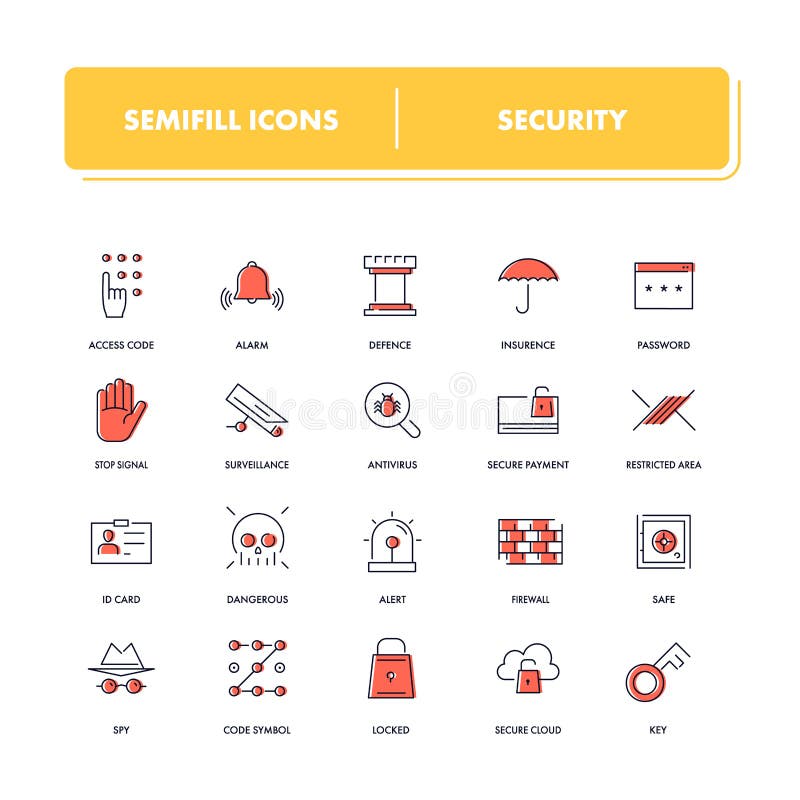 Cyber Security Line Icons Blue Stock Illustrations – 386 Cyber Security ...