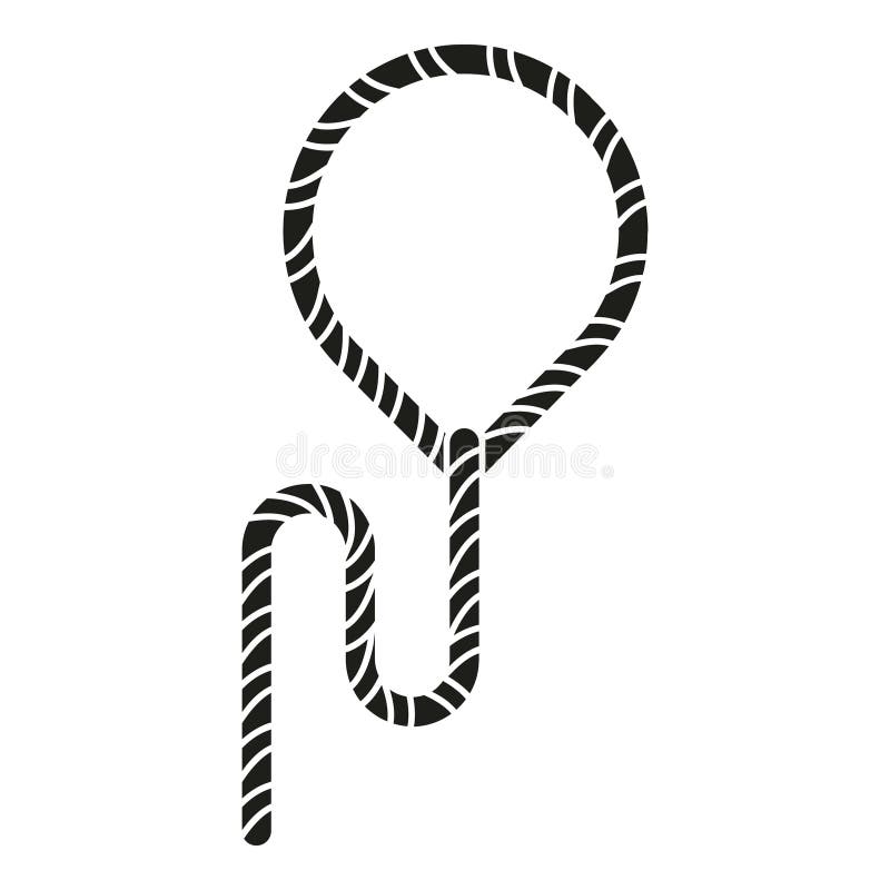 Cowboy Rope Silhouette