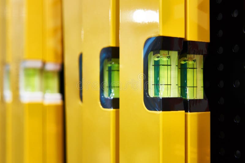 Line Level To Control Horizon in Construction and Repair Stock Image ...