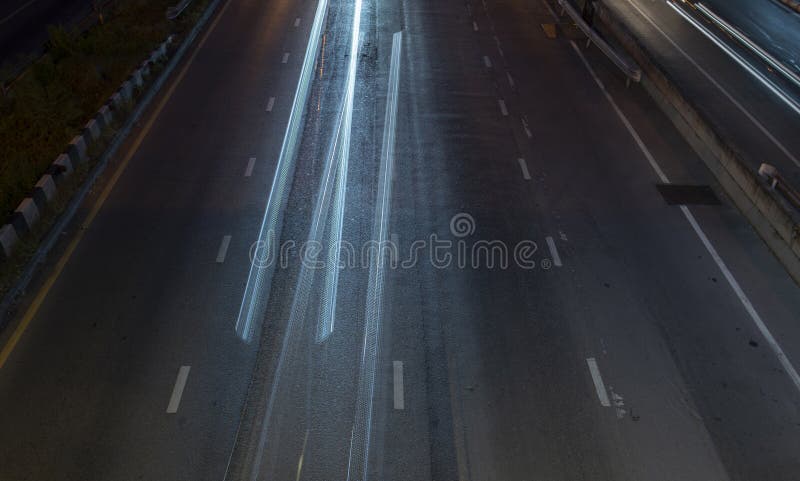 Line of Light Showing Movement and Shadow Dark Stock Photo - Image of ...