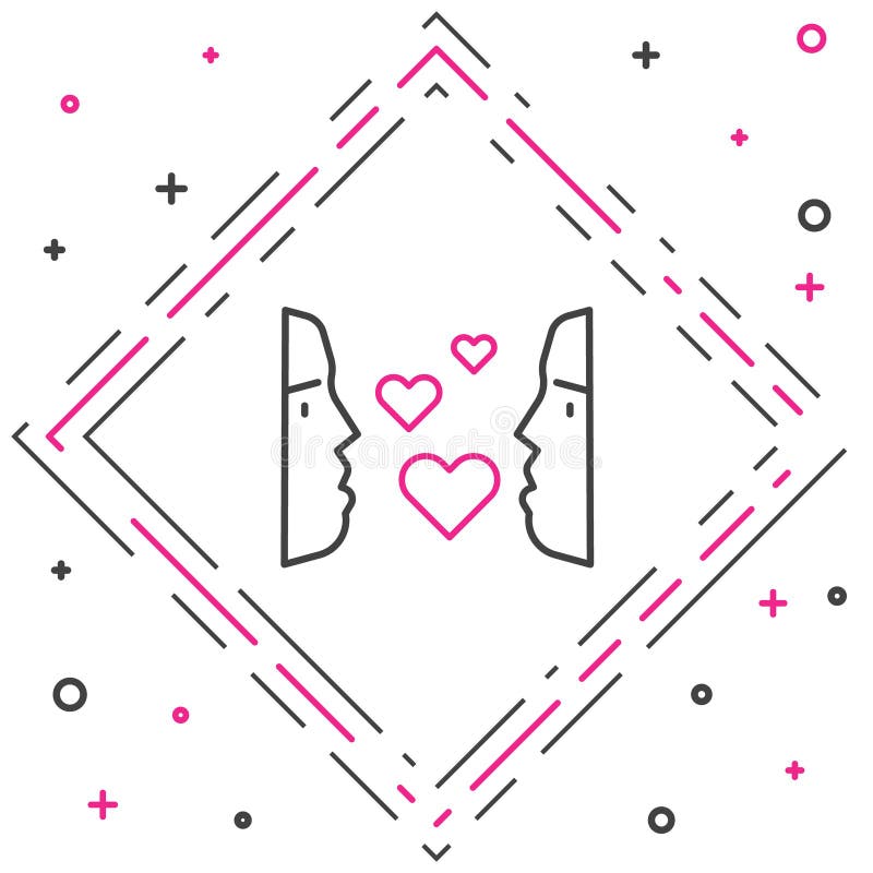 Couple First Date Line Art Stock Illustrations – 76 Couple First Date ...