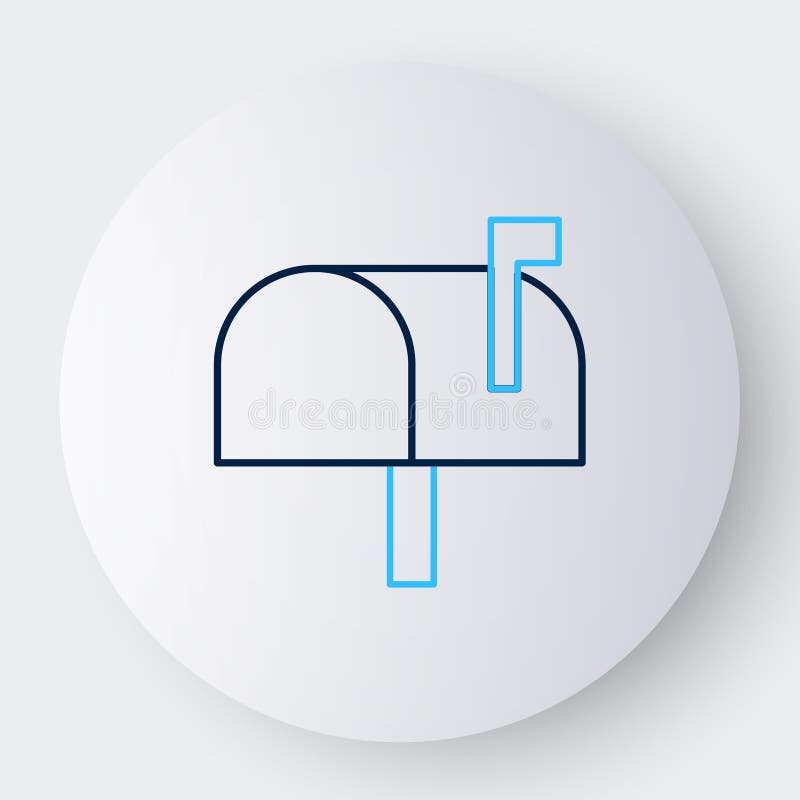 Postbox Outline Stock Illustrations – 1,598 Postbox Outline Stock ...