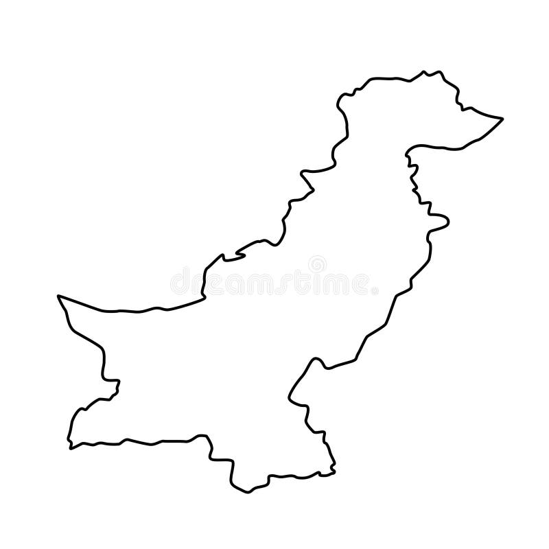 Pakistan Map Line Stock Illustrations – 1,191 Pakistan Map Line Stock ...
