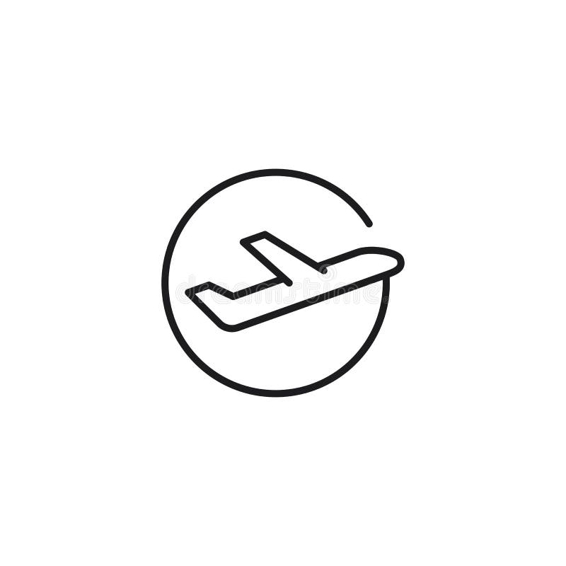 Line Mobile Roaming Icon on White Background Stock Illustration ...