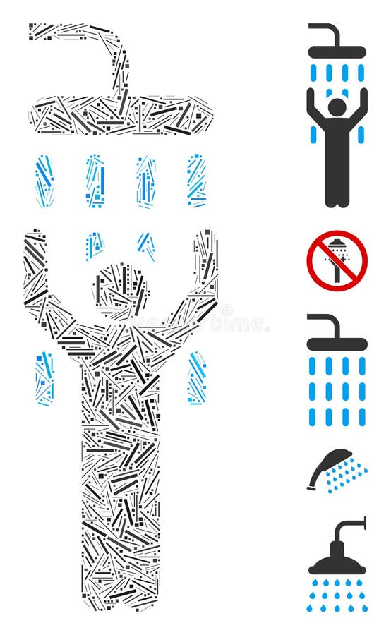 Guy Under Shower Stock Illustrations – 117 Guy Under Shower Stock ...