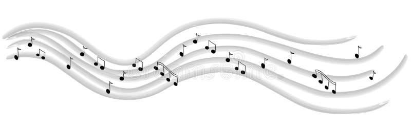 Music notes stock vector. Illustration of vector, semiquaver - 14442053