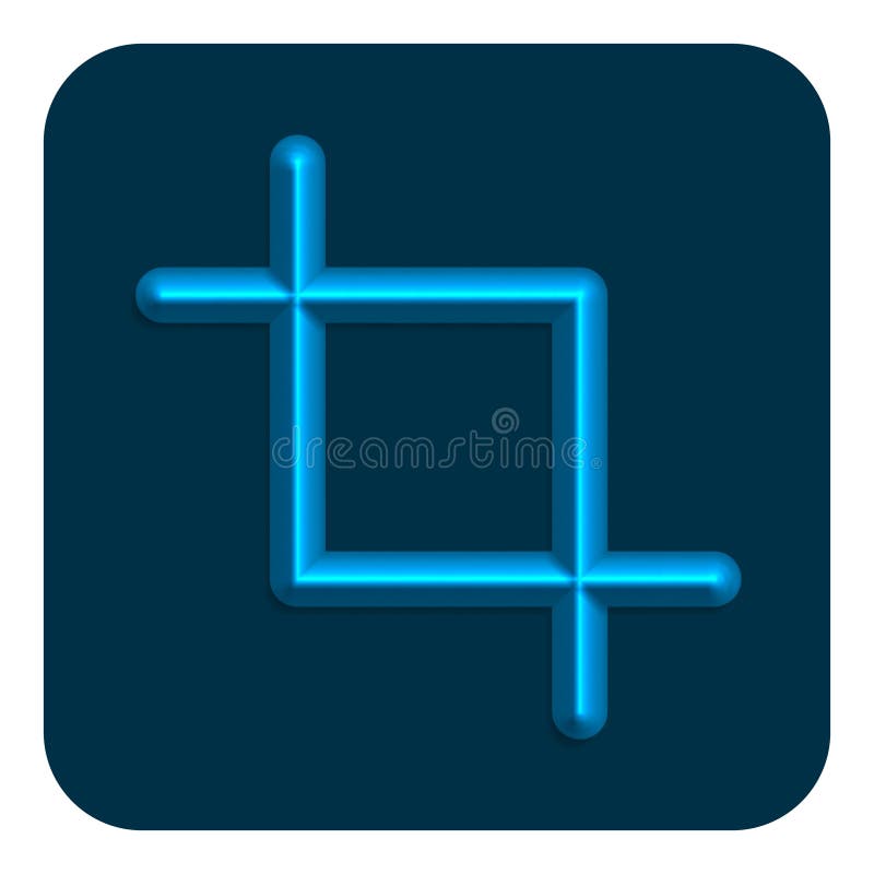 Line Neon Web Icon stock illustration. Illustration of document - 270422576