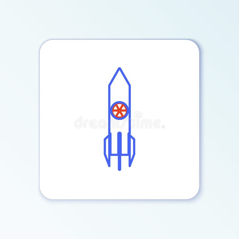 Rocket Outline Icon White Color Stock Illustrations – 1,447 Rocket ...