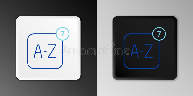 Line Online Translator Icon Isolated on Grey Background. Foreign ...