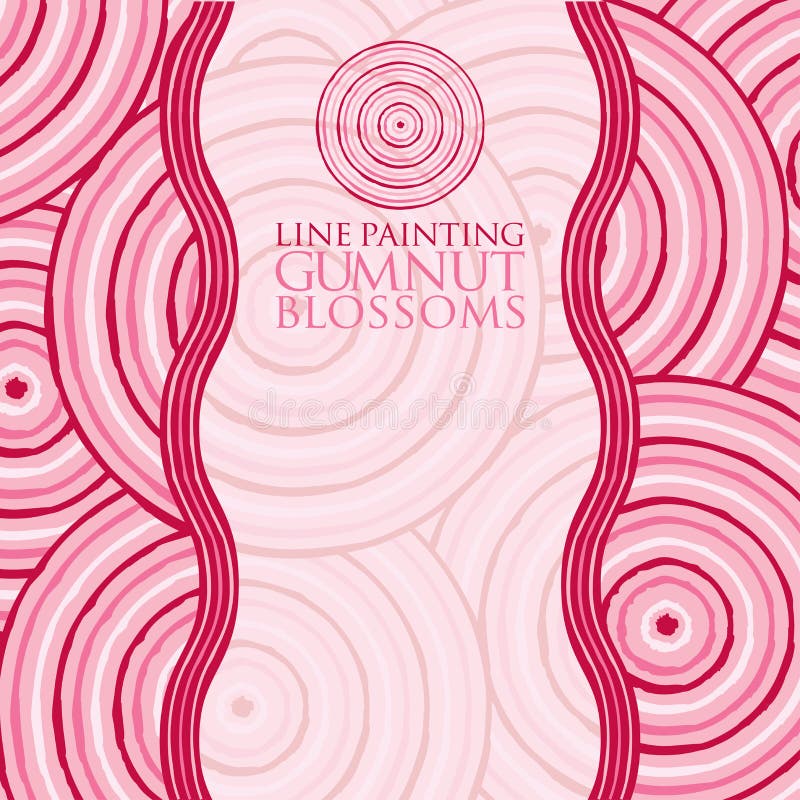 Line Painting Invite/ Greeting Card Stock Vector - Illustration of ...