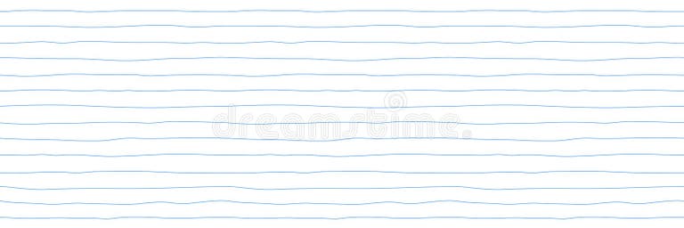 Line Paper Pattern. Linear Notebook Seamless Background. Vector School ...