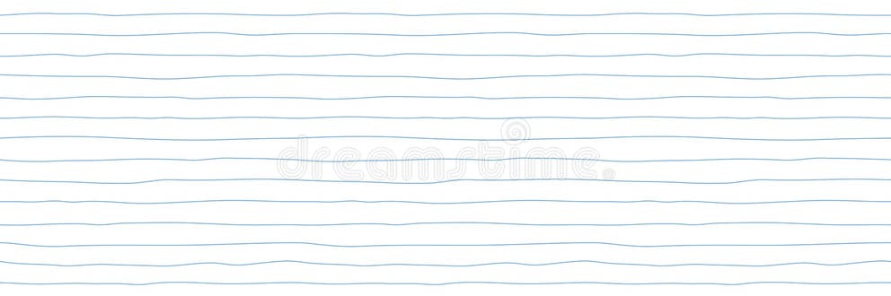 Line Paper Pattern. Linear Notebook Seamless Background. Vector School ...