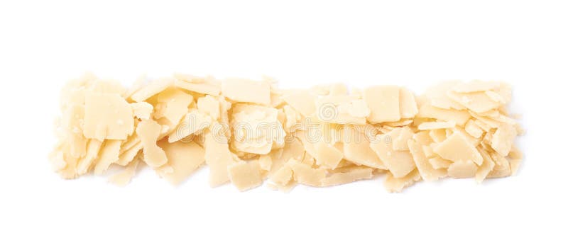 Line of Parmesan Cheese Flakes Stock Photo - Image of crumb, ripe: 73786514