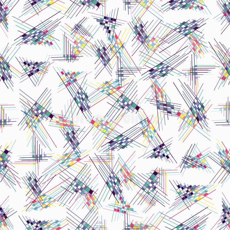 Line Pattern Colorful Abstract Background Stock Vector - Illustration ...