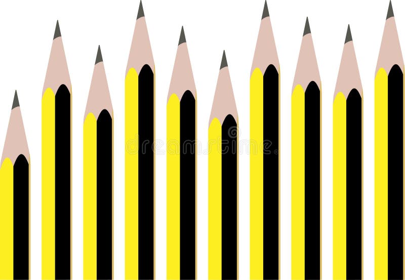 A Broken Pencil Regenerates into Two New Pencils Stock Vector ...