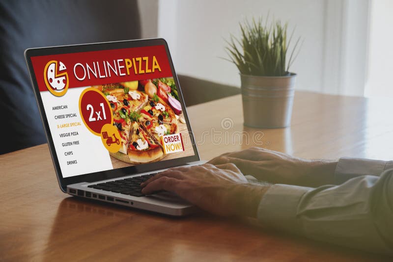 Ordering Pizza stock image. Image of chinese, slice, calling - 9847069