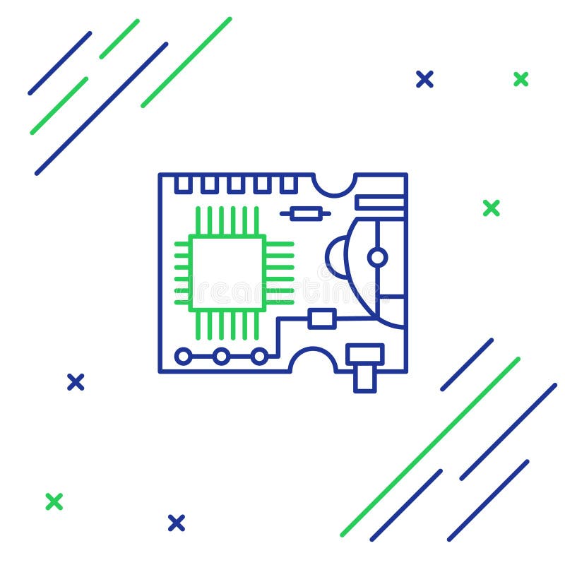 Pcb Line Connection Stock Illustrations – 515 Pcb Line Connection Stock ...
