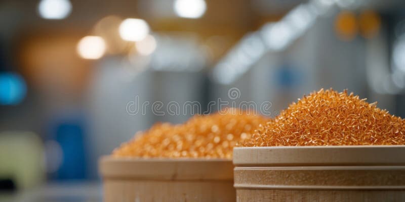 The Line for Processing Raw Materials in Semi Finished Products for ...