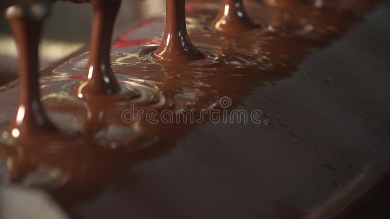 Line for the Production and Packaging of Sweets in a Chocolate Factory ...