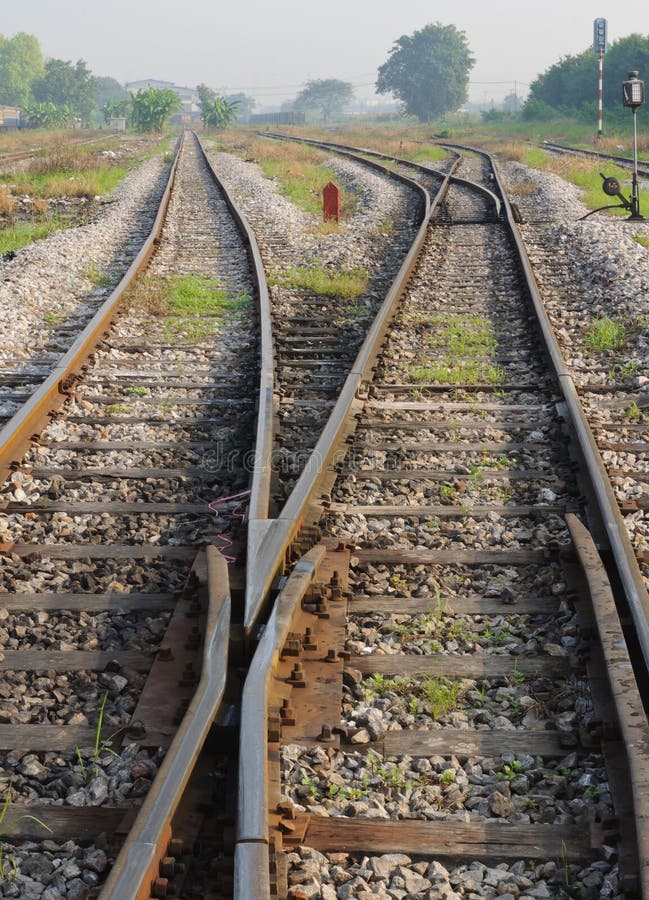 Line of railway stock image. Image of tourism, thoroughfare - 28139975