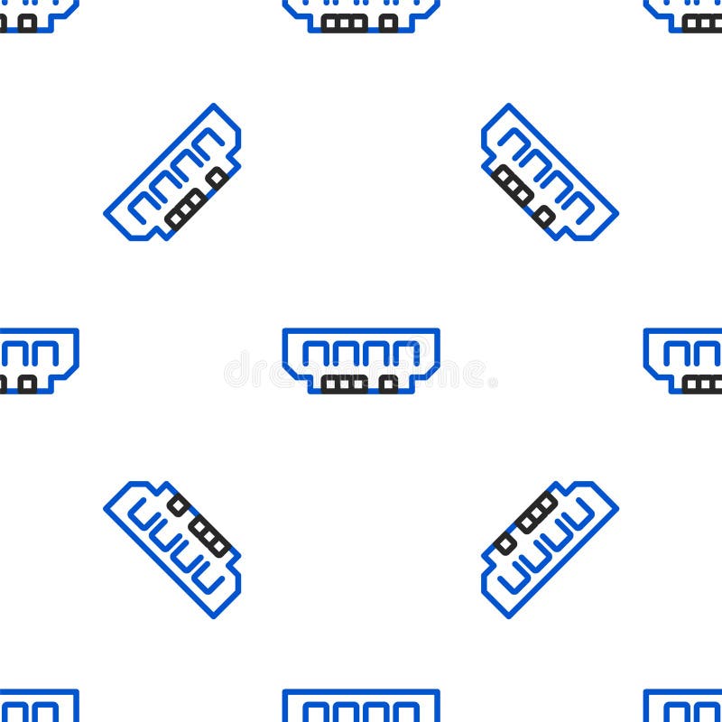 Random Access Memory Background Stock Illustrations – 703 Random Access ...